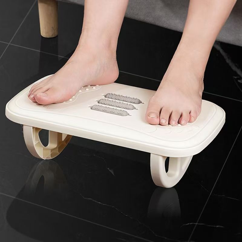 Adjustable Shakeable Under Desk Footrest Foot Stool for Desk Ergonomic ...