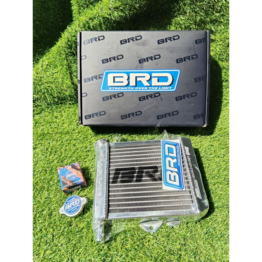 BRD radiator with cap Raider Fi 150/GSX R o S | Shopee Philippines
