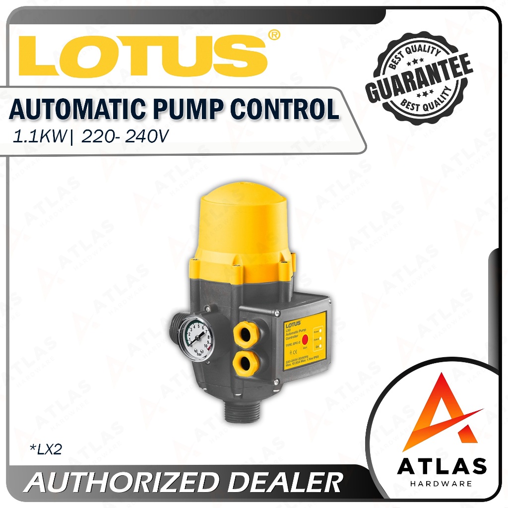 Lotus Automatic Pump Controller LX2 1.1KW 220- 240V | Shopee Philippines