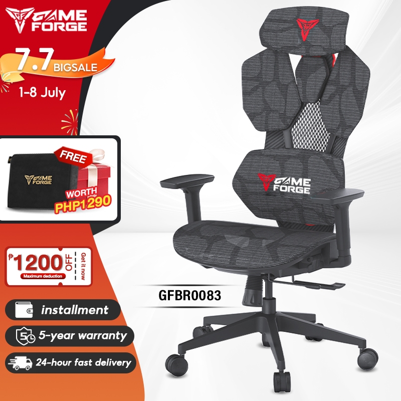 GAMEFORGE Ergo Master Gaming Ergonomic Office chair | Shopee Philippines