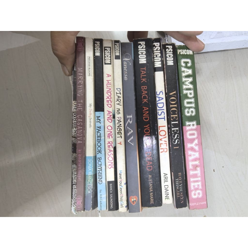 Bigger and thicker (preloved pocket books) | Shopee Philippines