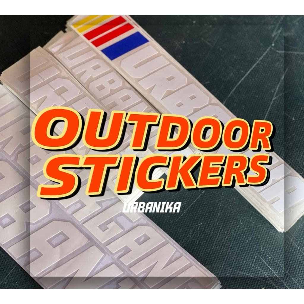 URBANIKA OUTDOOR STICKERS | Shopee Philippines