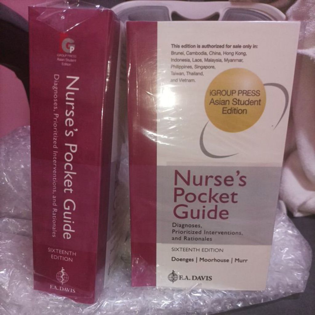 Nanda Nurse's pocket guide 16th edition | Shopee Philippines