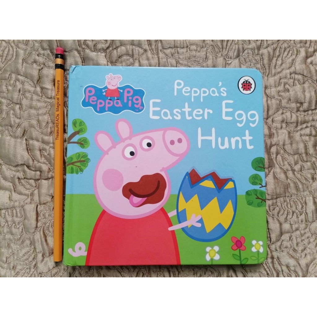 Peppa Pig: Peppa's Easter Egg Hunt (Hardcover Board book) | Shopee ...