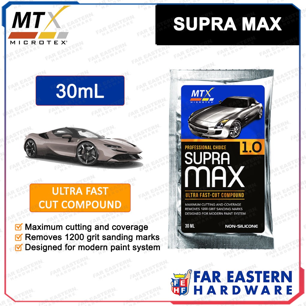 MICROTEX Supra Max 30g Sachet Ultra Fast-Cut Detailing Compound ...