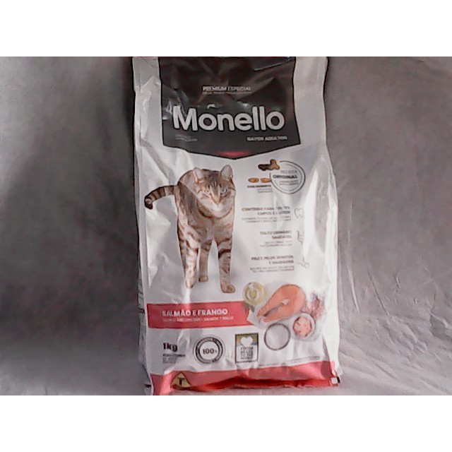 MONELLO CAT DRY FOOD SALMON 1kg | Shopee Philippines