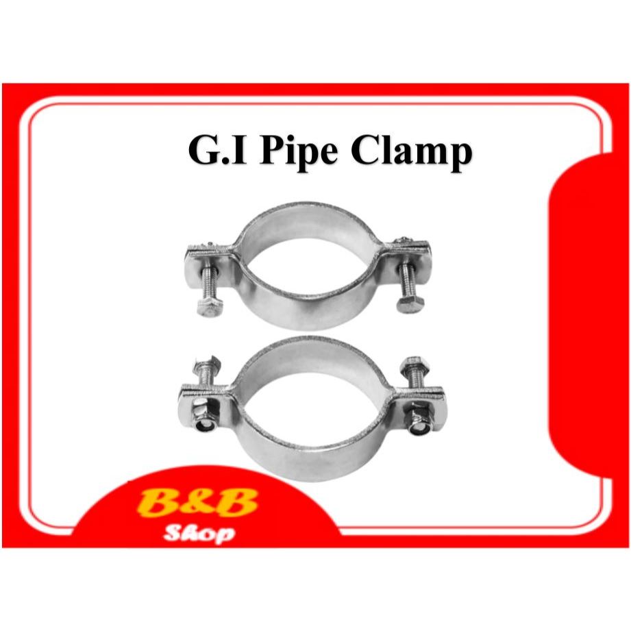 G.I Pipe Clip, Pipe Clamps, U-Clamps SOLD PER DOZEN | Shopee Philippines