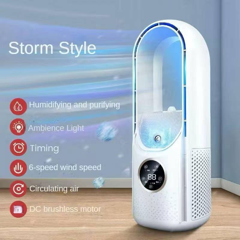 【COD】3 in 1 Mini Air Cooler Desk Spray Mist Fan Portable Air ...