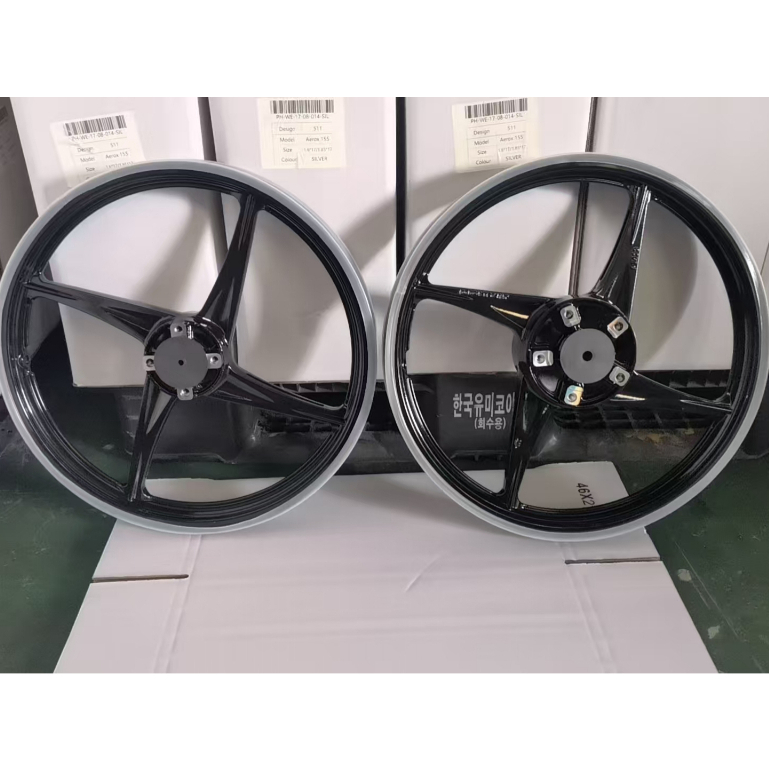 Enkei 4 Spokes Mags Sniper 150 Sniper 155 Front Disc 4 holes 1.6*17 ...