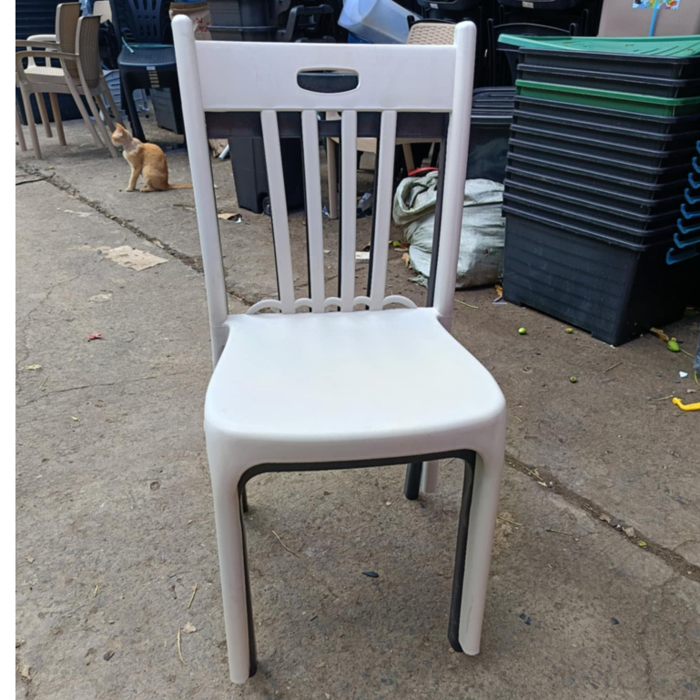 HAMPAS PLASTIC CHAIR HEAVY DUTY WITH BACKREST (MAXIMUM PER CHECK OUT ...