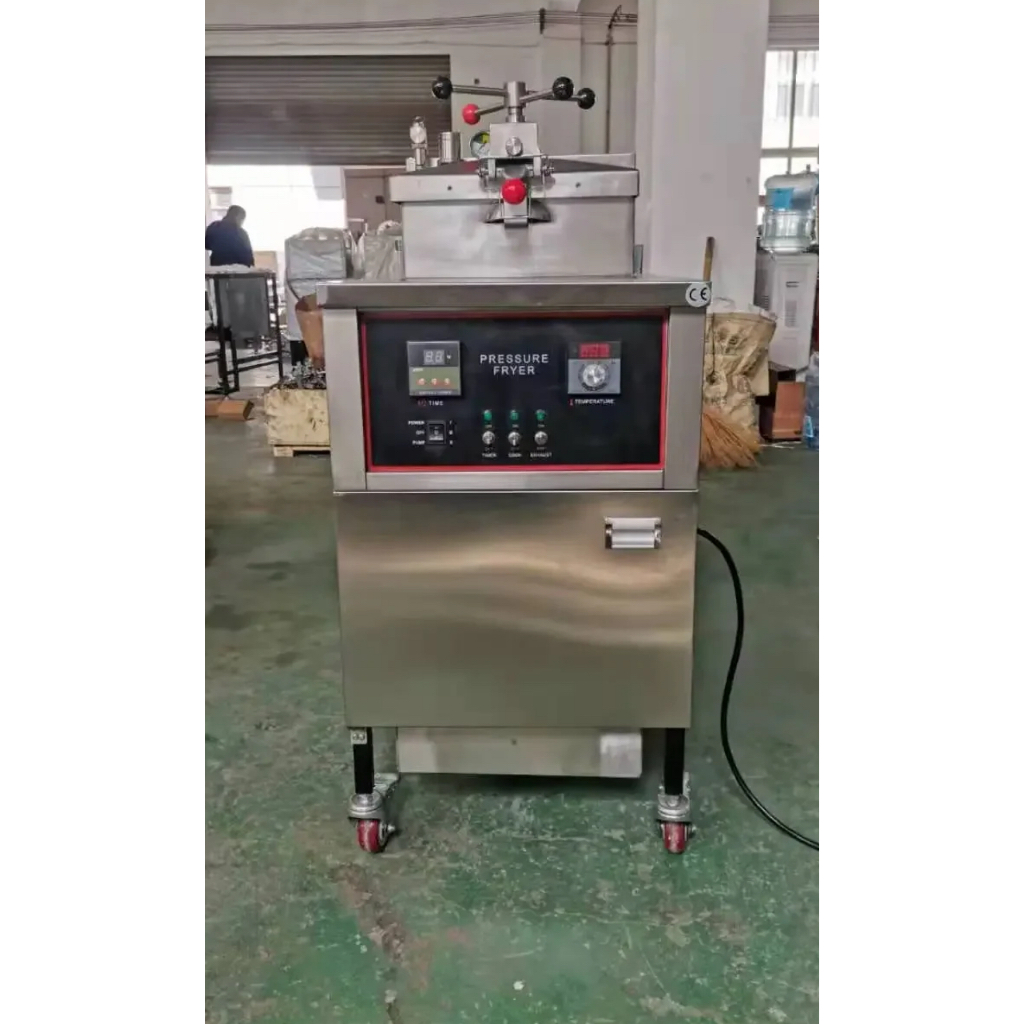 Brand new Gas pressure fryer commercial high-capacity whole chicken ...