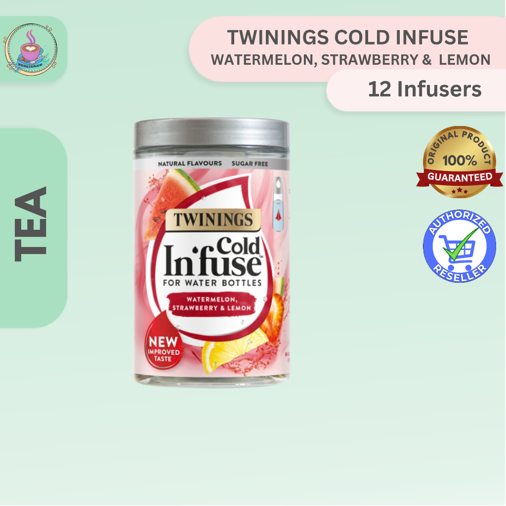 Twinings Cold Infuse Watermelon, Strawberry & Lemon 12s | Shopee ...