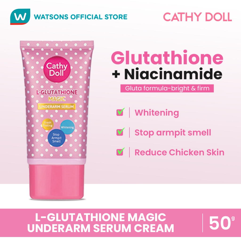 CATHY DOLL L-Glutathione Magic Underarm Serum 50g | Shopee Philippines
