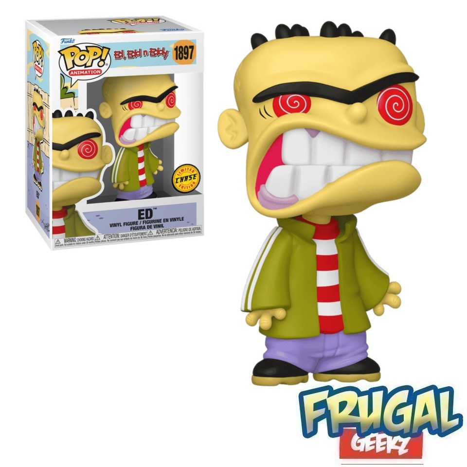 Funko Pop! Animation : Ed, Edd, and Eddy - Ed Chase Edition Vinyl ...