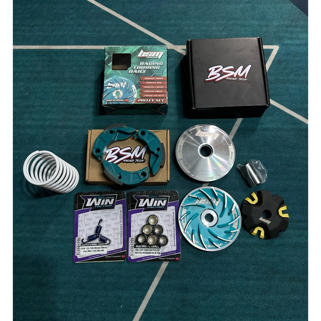 BSM RACING PULLEY FULL CVT SET PACKAGE | Shopee Philippines