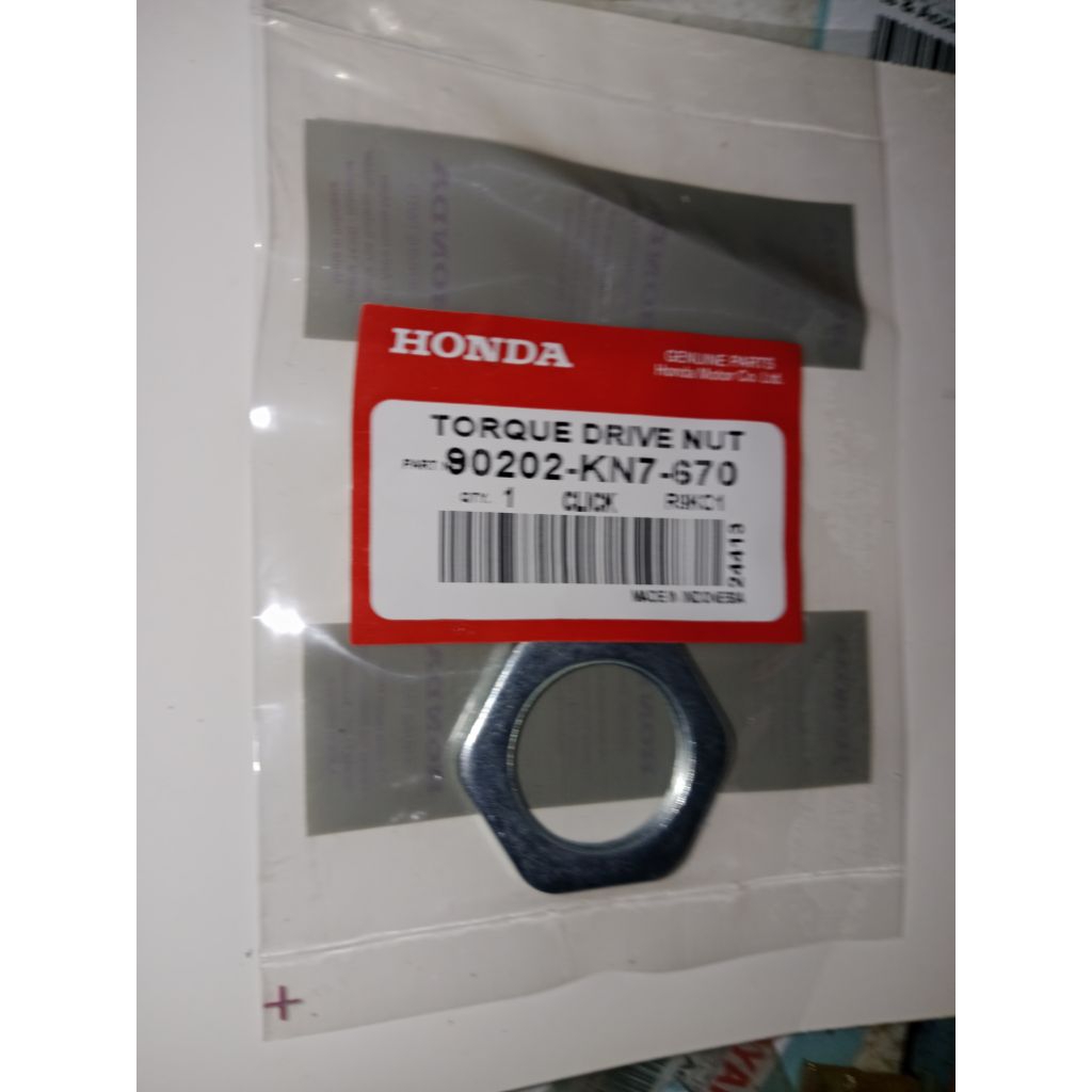 CLICK125/150 TORQUE DRIVE NUT HONDA GENUINE INDONESIA | Shopee Philippines