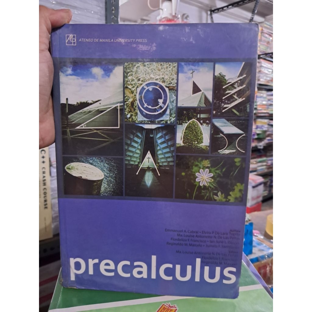 Precalculus Ateneo de Manila University Press Preloved Good as new ...