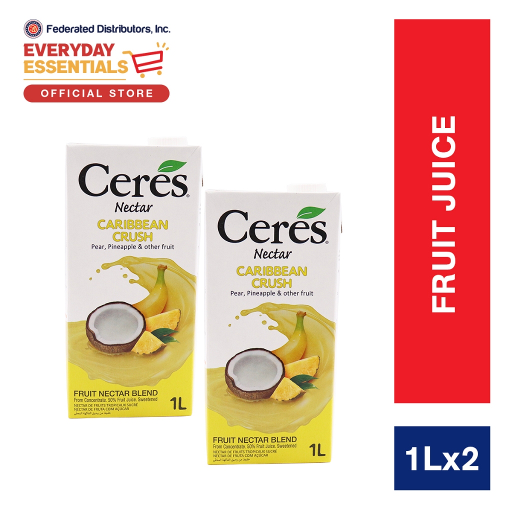 Ceres Nectar Caribbean Crush 1L - Pack of 2 | Shopee Philippines