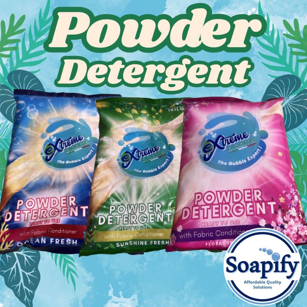 Detergent Powder 1 Kilo with Stain Remover Premium Quality | Shopee ...