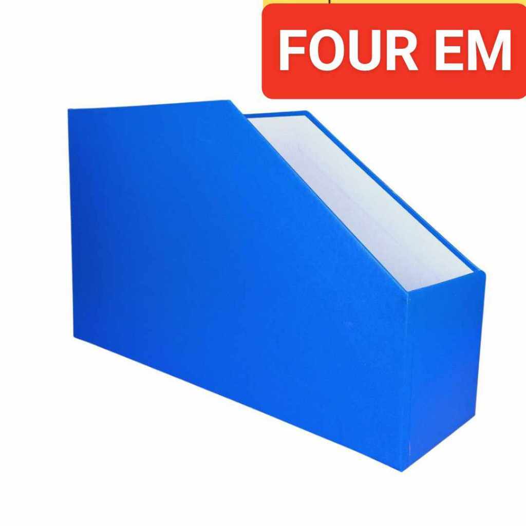1 PC FILE MAGAZINE BOX / BLUE /BLACK / RED, sold per piece | Shopee ...