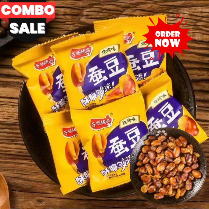 Ready-To-Eat Broad Beans Kefan Broad Beans Spicy Hot Snacks Pop Beans ...