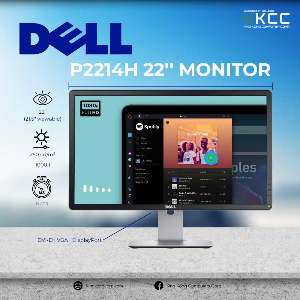 𝐃𝐄𝐋𝐋 𝐏𝟐𝟐𝟏𝟒𝐇 𝐌𝐎𝐍𝐈𝐓𝐎𝐑 | 𝟐𝟐" (𝟐𝟏.𝟓" 𝐯𝐢𝐞𝐰𝐚𝐛𝐥𝐞) | 𝟏𝟗𝟐𝟎 𝐱 𝟏𝟎𝟖𝟎 𝐅𝐮𝐥𝐥 𝐇𝐃 (𝟏𝟎𝟖𝟎𝐩 ...