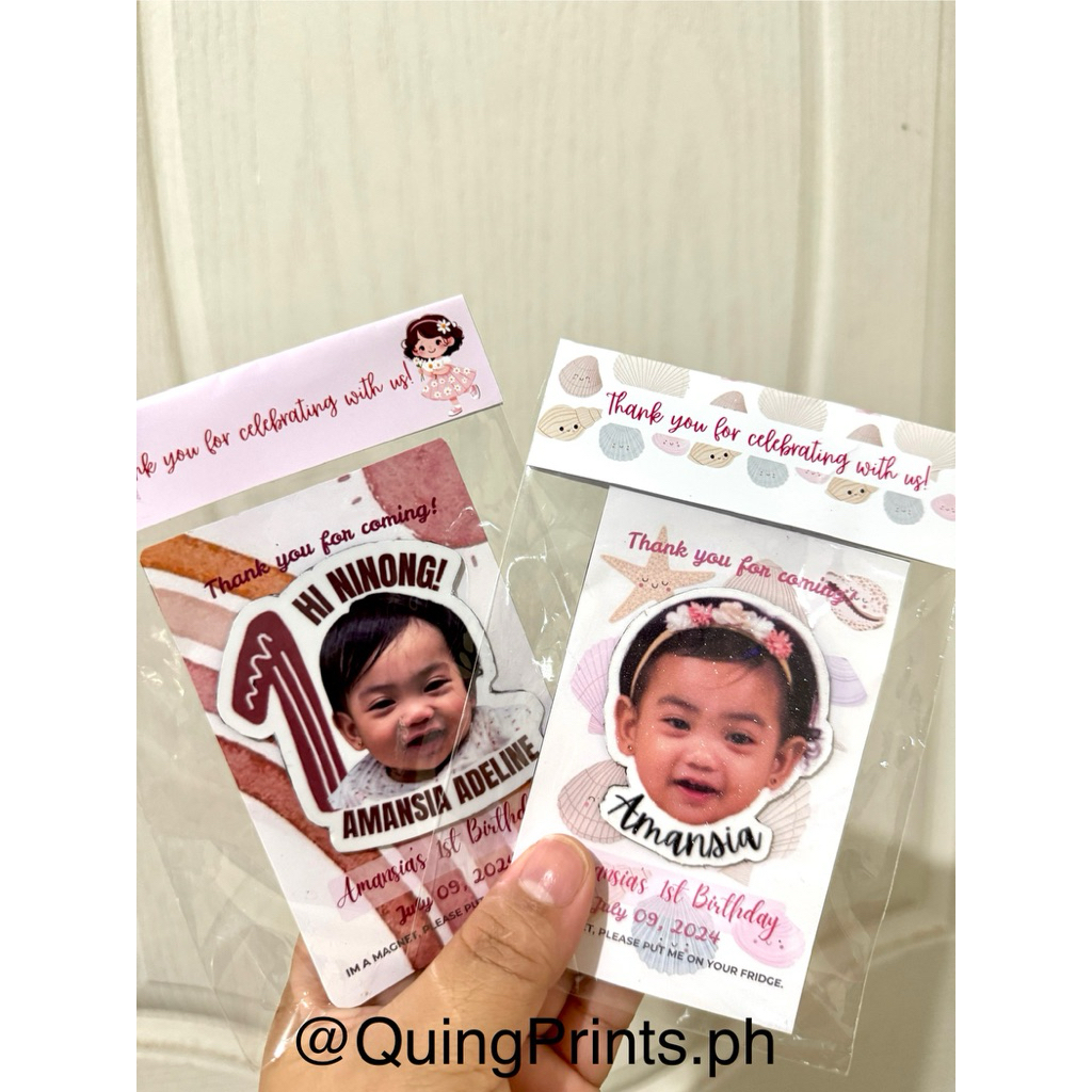 Bubble Head Ref Magnet SOUVENIRS/GIVEAWAYS FOR CHRISTENING/BAPTISMAL ...
