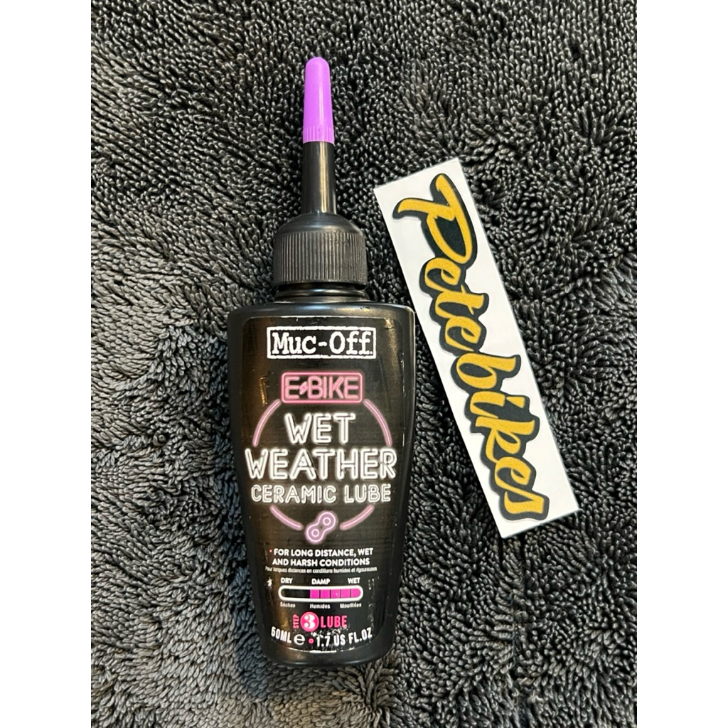 MUC OFF E-BIKE WET WEATHER LUBE CERAMIC LUBE 50ML | Shopee Philippines