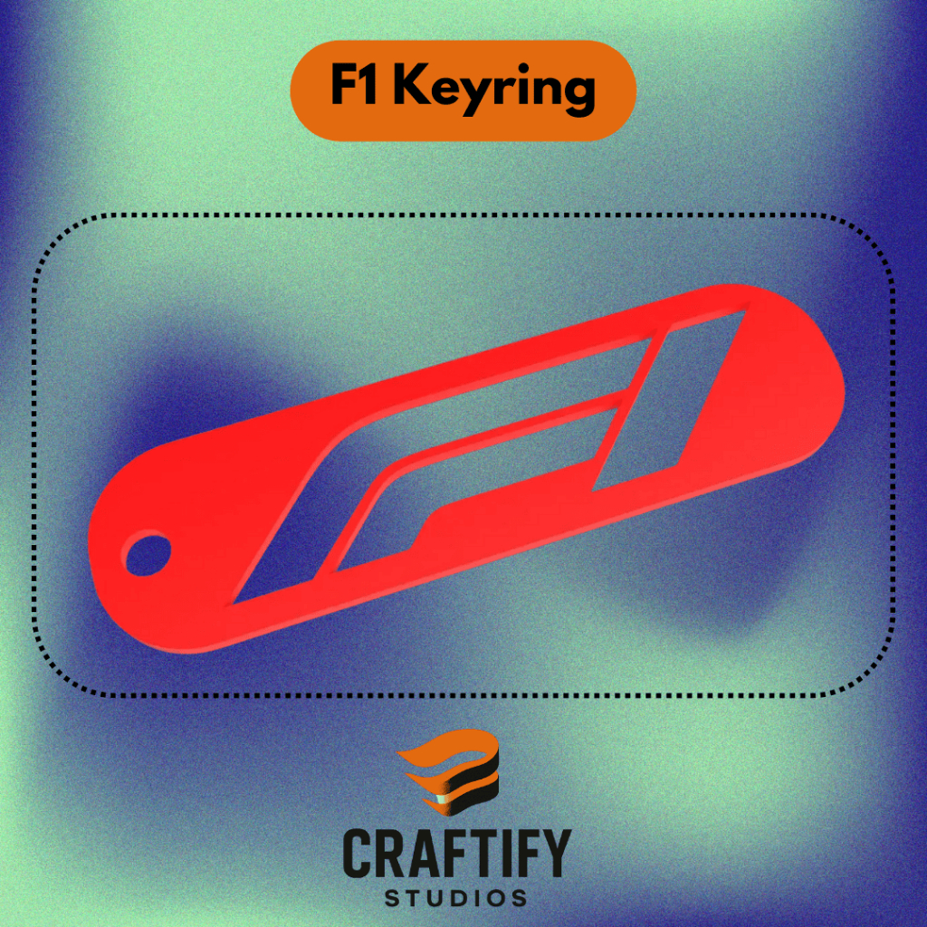F1 Keyring 3D Printed for F1 Enthusiasts | Shopee Philippines