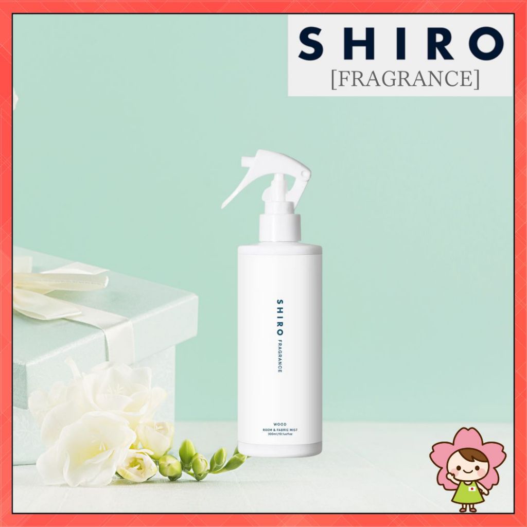 SHIRO WOOD ROOM & FABRIC MIST (300mL) Room Mist Spray, Odor removal, Fabric Fragrances [Ship ...