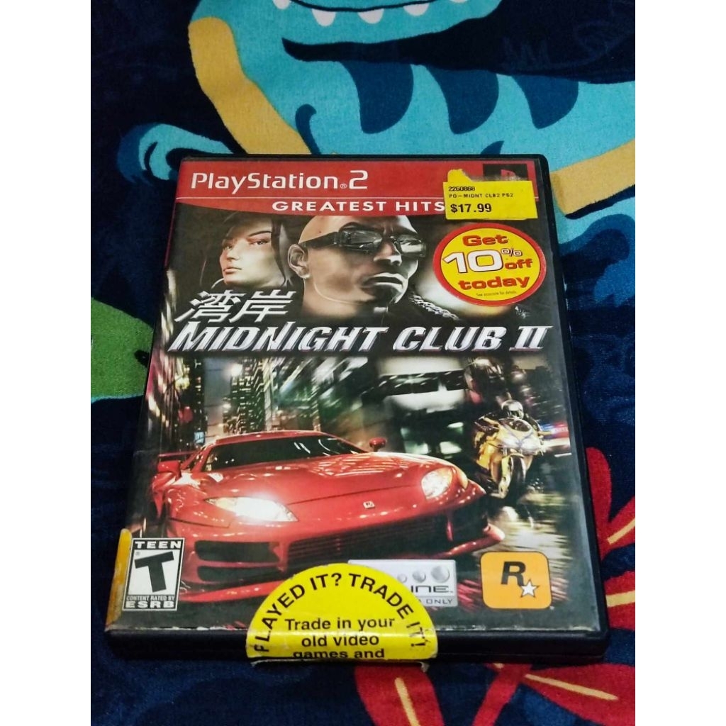 PS2 Midnight Club II (Greatest Hits) (NTSC-U, CIB) | Shopee Philippines