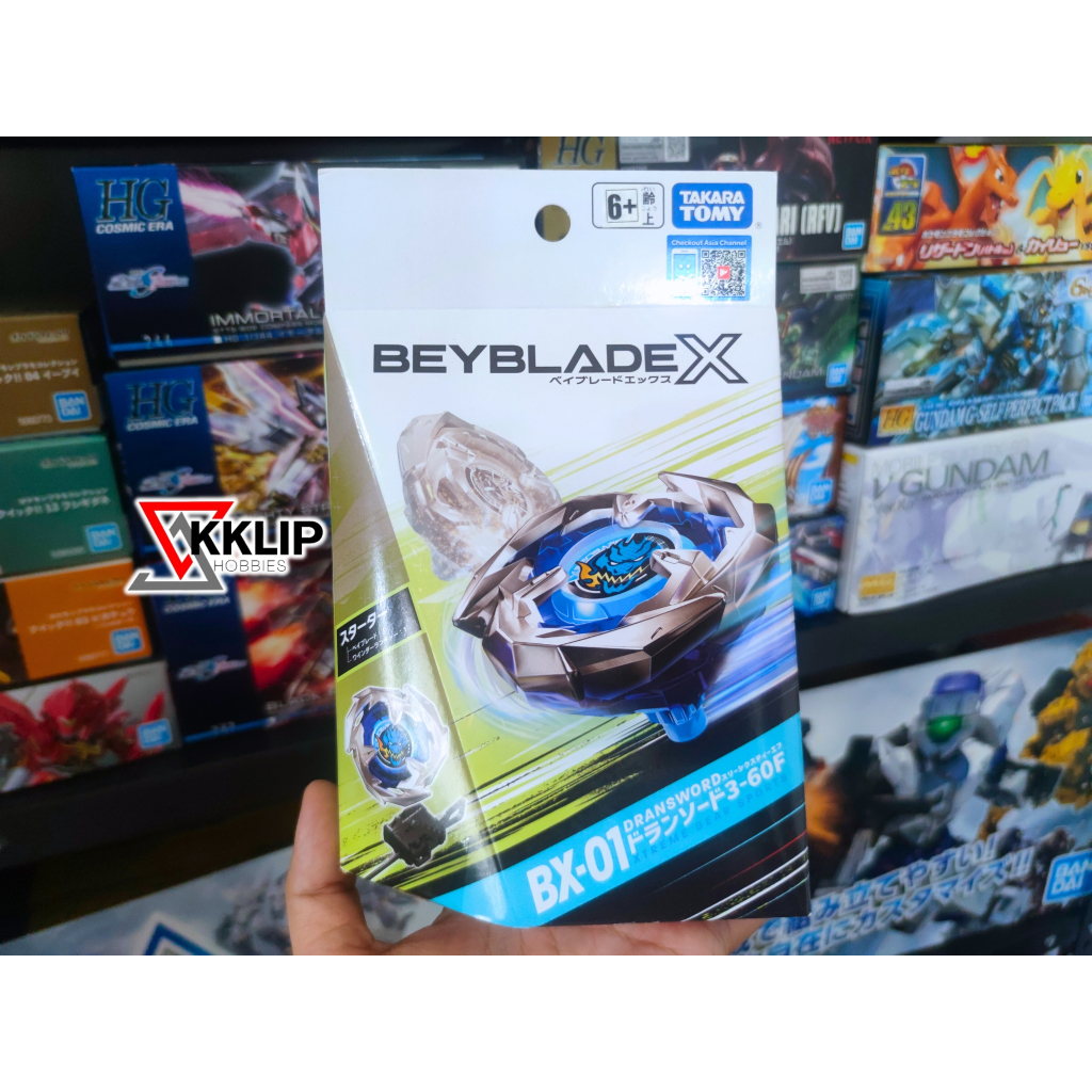 Kklip Takara Tomy Beyblade X BX-01 Starter Dran Sword 3-60F BANKEE | Shopee Philippines