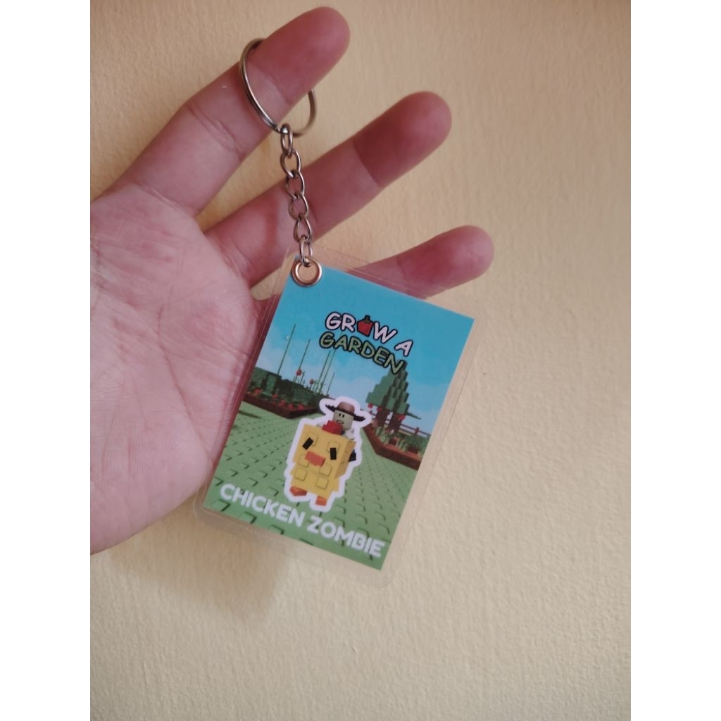 Pnt Grow a Garden Laminated Key chain Grow a Garden Pet and Plants ...