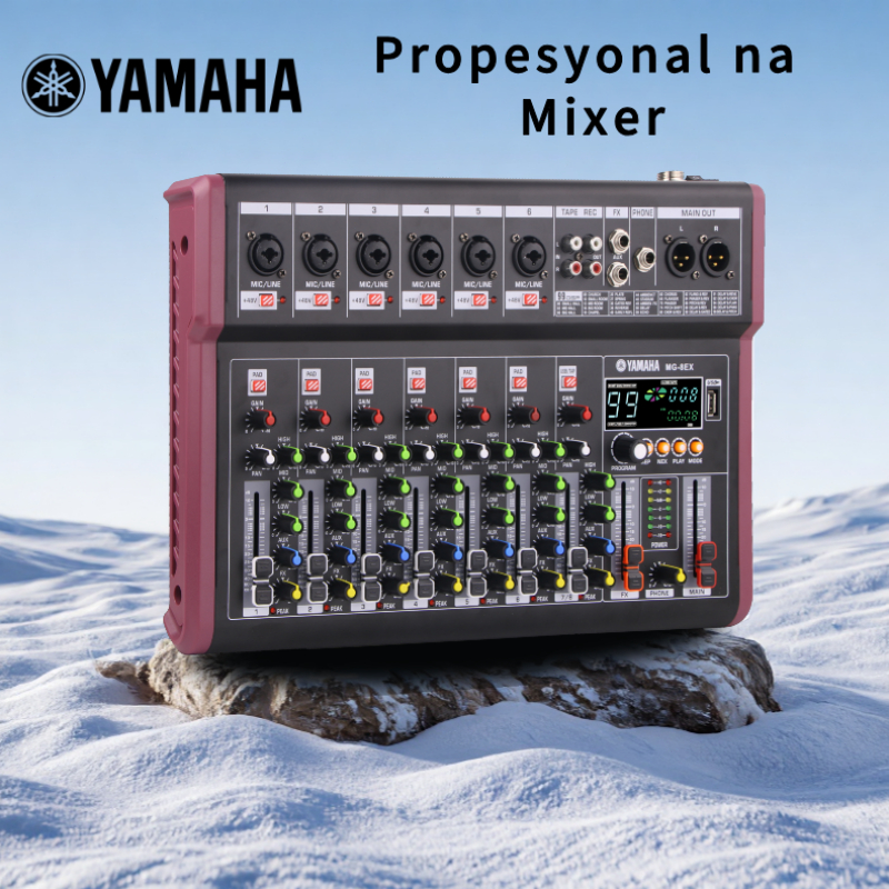 audio mixer/MG-4EX/6EX/8EX 6channel,mixer with equalizer,professional ...