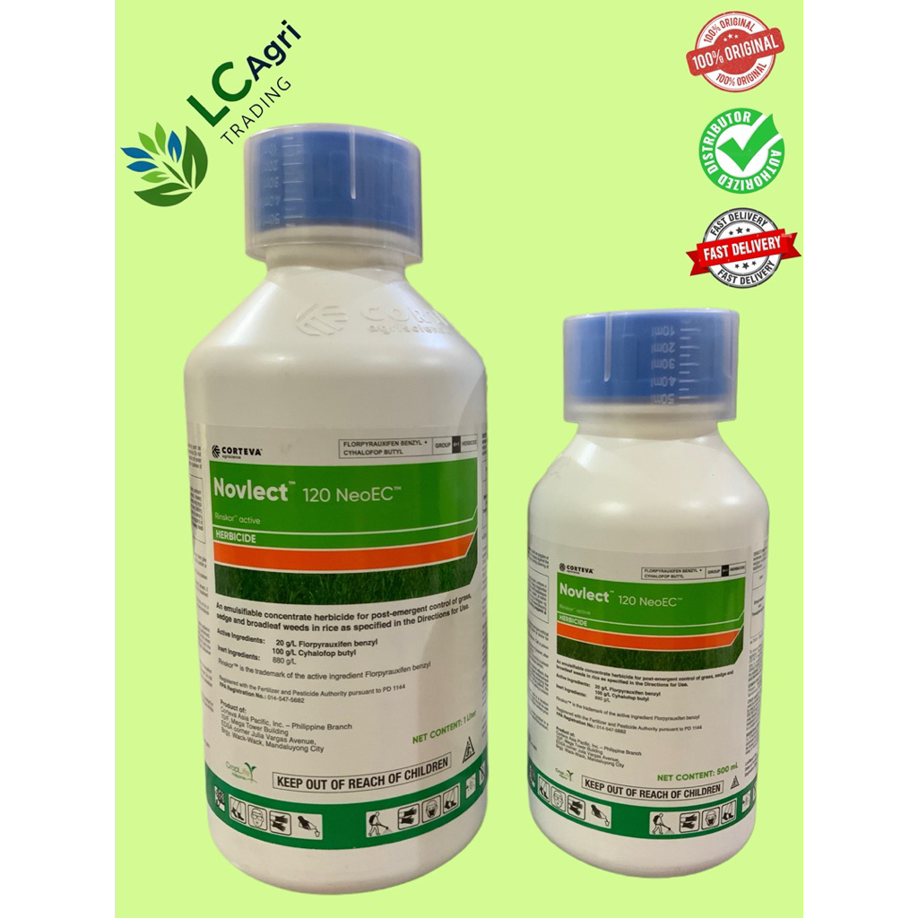 Novlect 120 NeoEC Herbicide Corteva 1L / 500 ml | Shopee Philippines