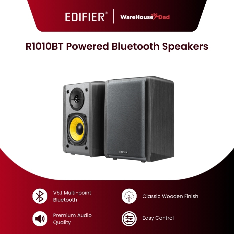 Edifier R1010BT Powered Bluetooth Speakers | Shopee Philippines