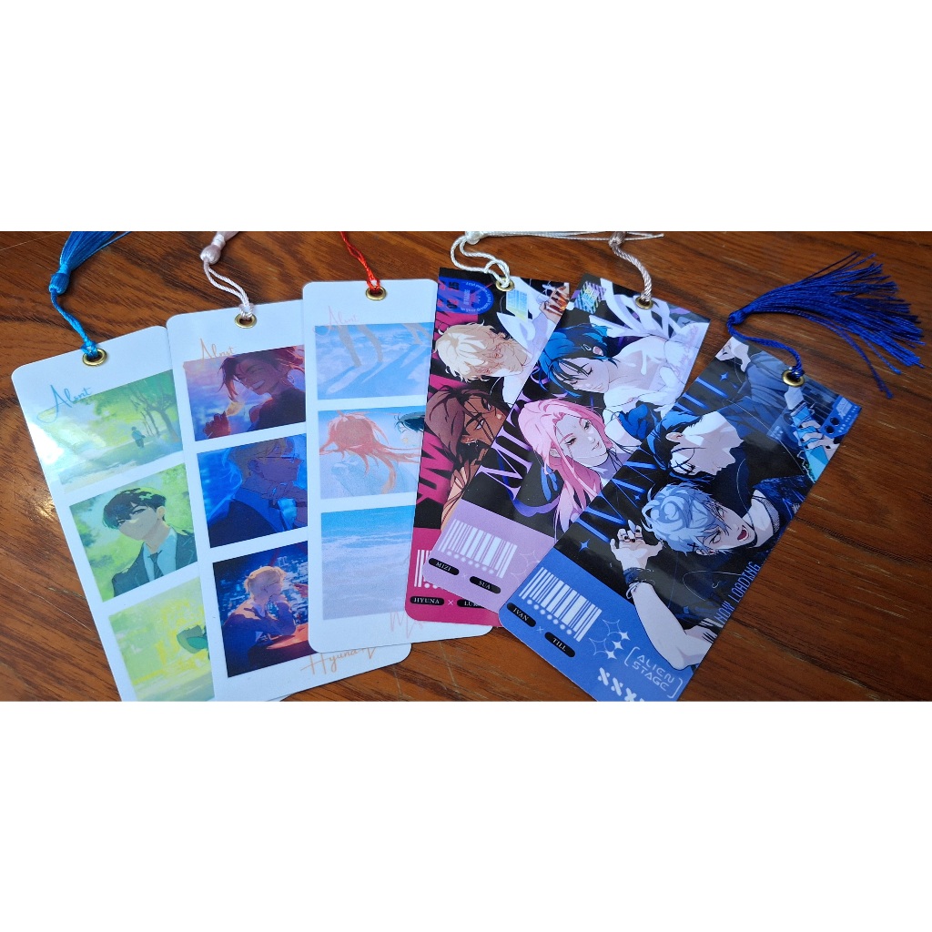 ALIEN STAGE Bookmarks / Alien Stage Tasseled Bookmarks / FANMERCH ...