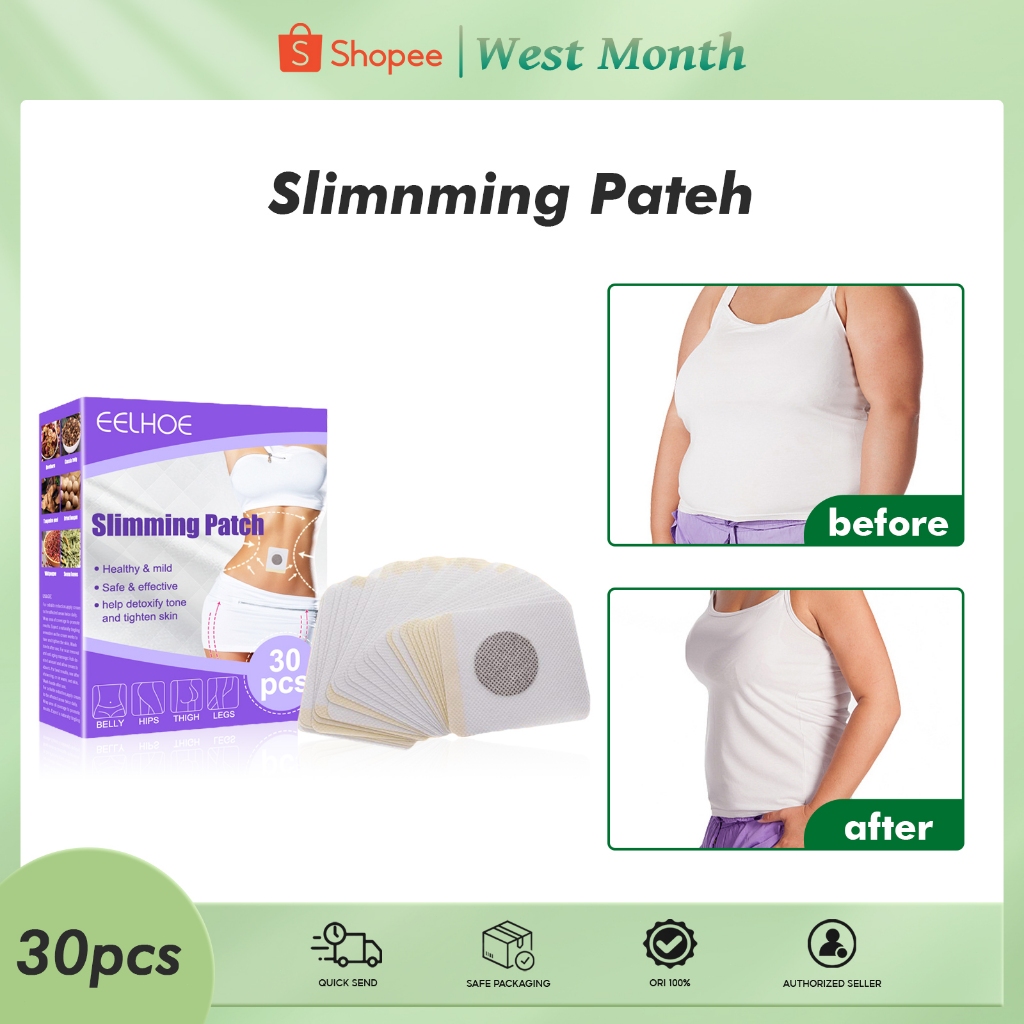 EELHOE Slimming Patch Target Belly Fat Big belly arms thighs abdomen ...