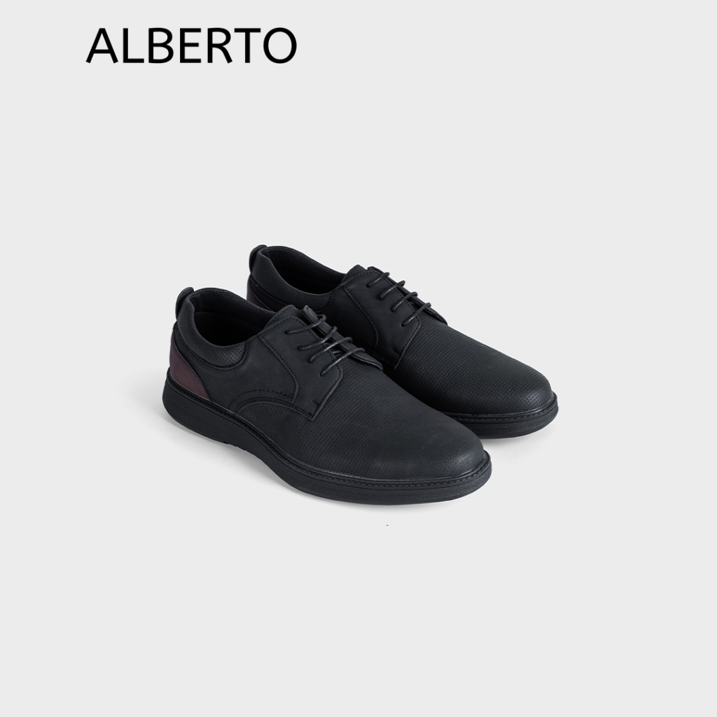 ALBERTO Men's Aman Lace-up Shoes | Shopee Philippines