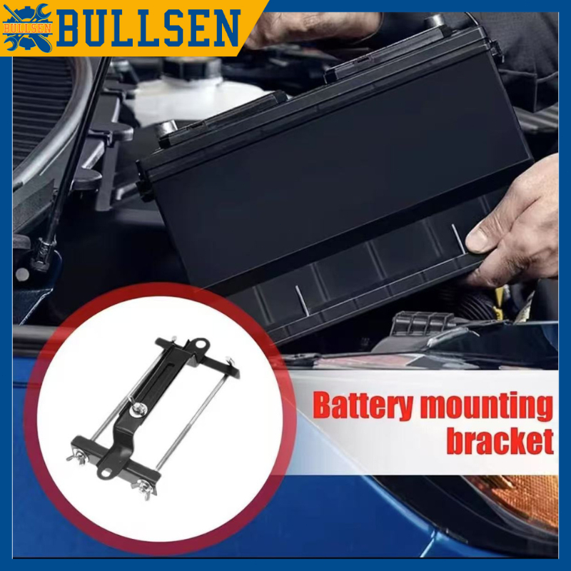 Adjustable Car Battery Holder Bracket Universal Iron Battery Stabilizer ...