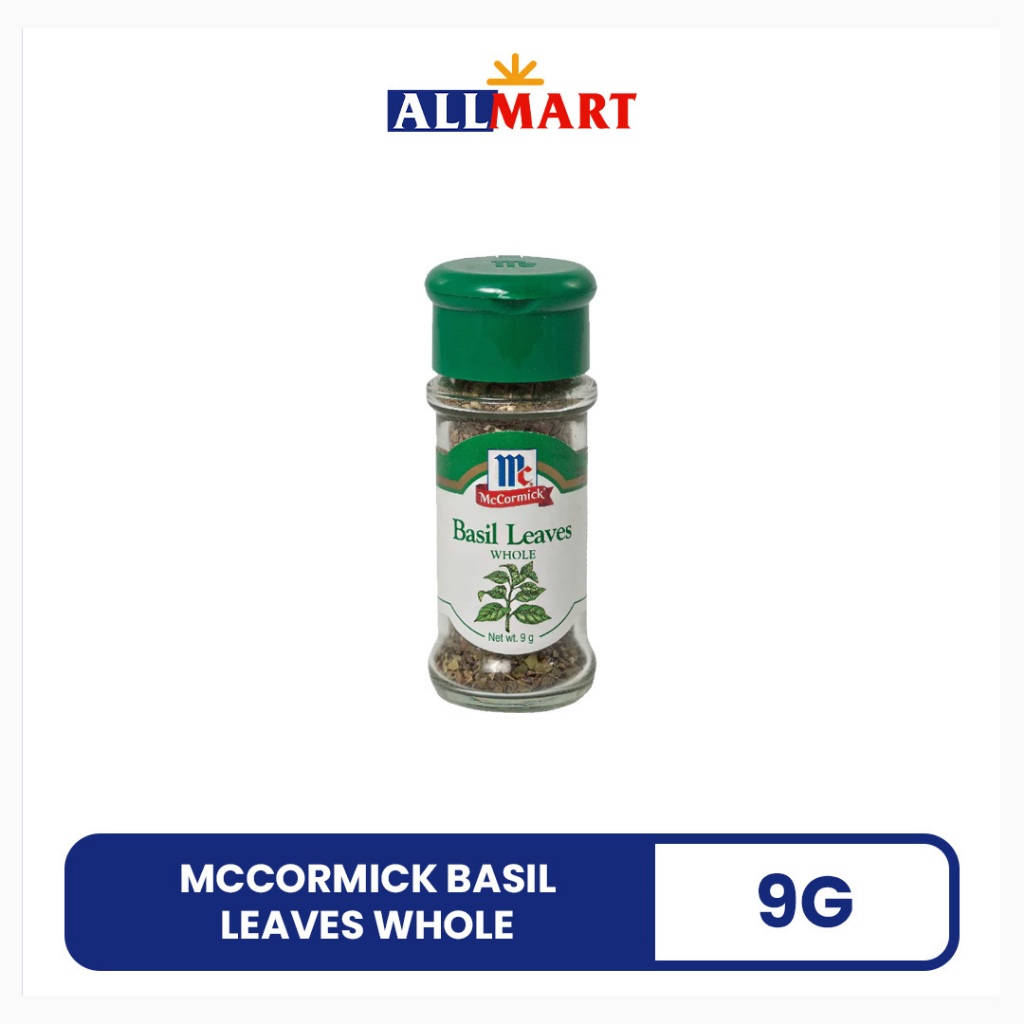 Mccormick Basil Leaves Whole 9g - AllMart Shop | Shopee Philippines