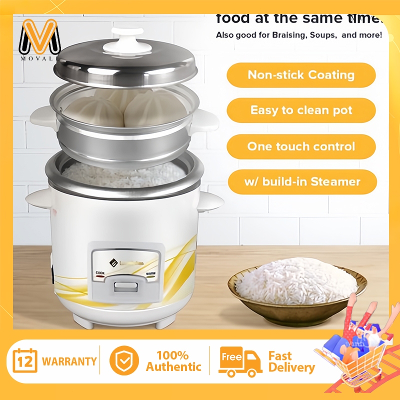 Lux Kiichen 1.8 Liter Rice Cooker With Steamer | Shopee Philippines