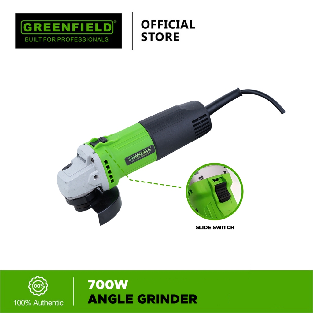 Greenfield Angle Grinder 700W (Slide Switch) - Power Tools/Home ...