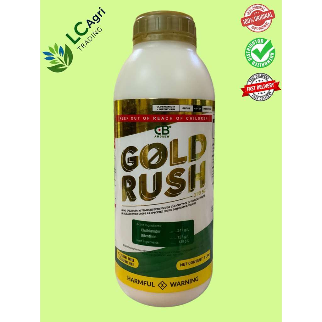 Gold Rush Insecticide 1L / 500mL by CB Andrew | Shopee Philippines