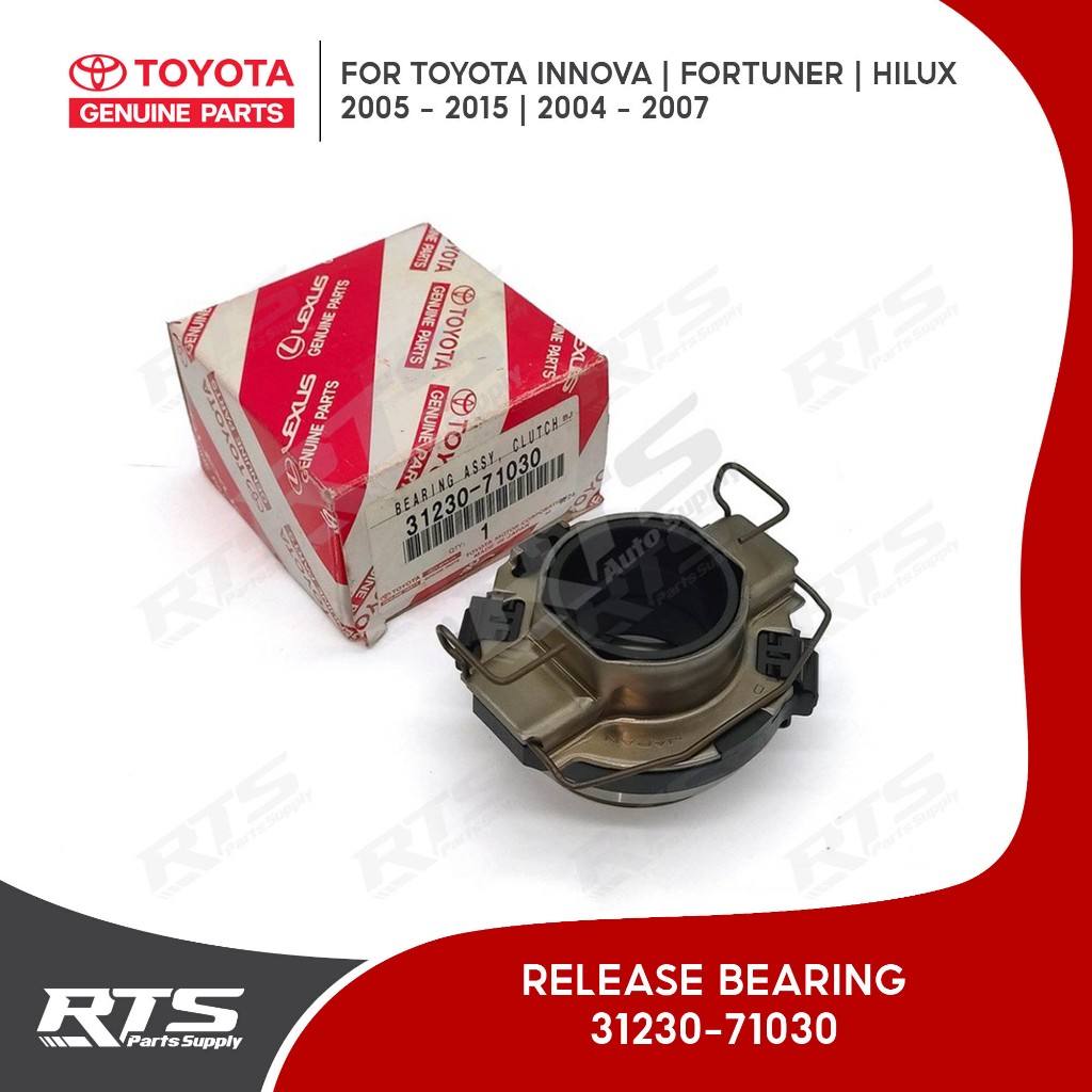 Toyota Genuine Release Bearing Toyota Innova Fortuner 2005 - 2015 ...