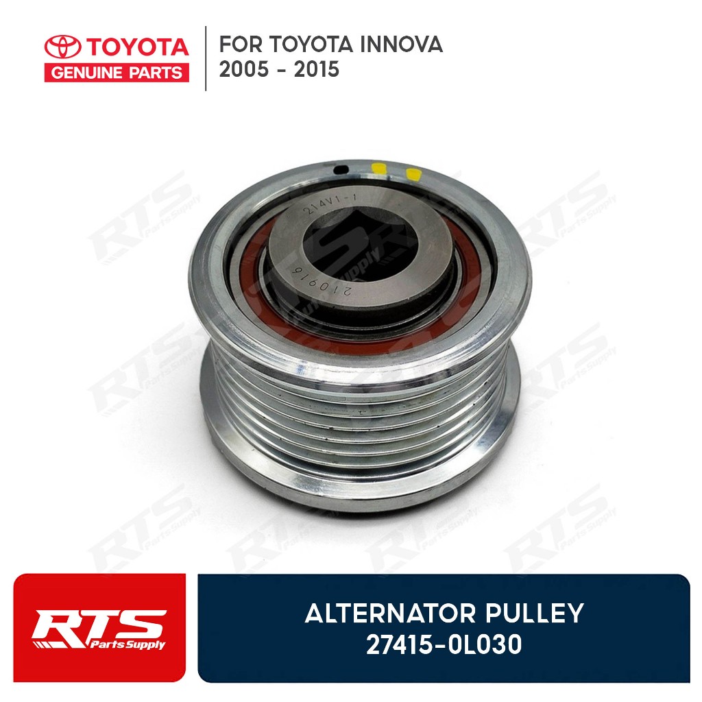 Toyota Genuine Alternator Pulley Innova 2005 2015 27415 0l030 1 Pc ...