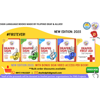 2025 Filipino sign language book | Shopee Philippines