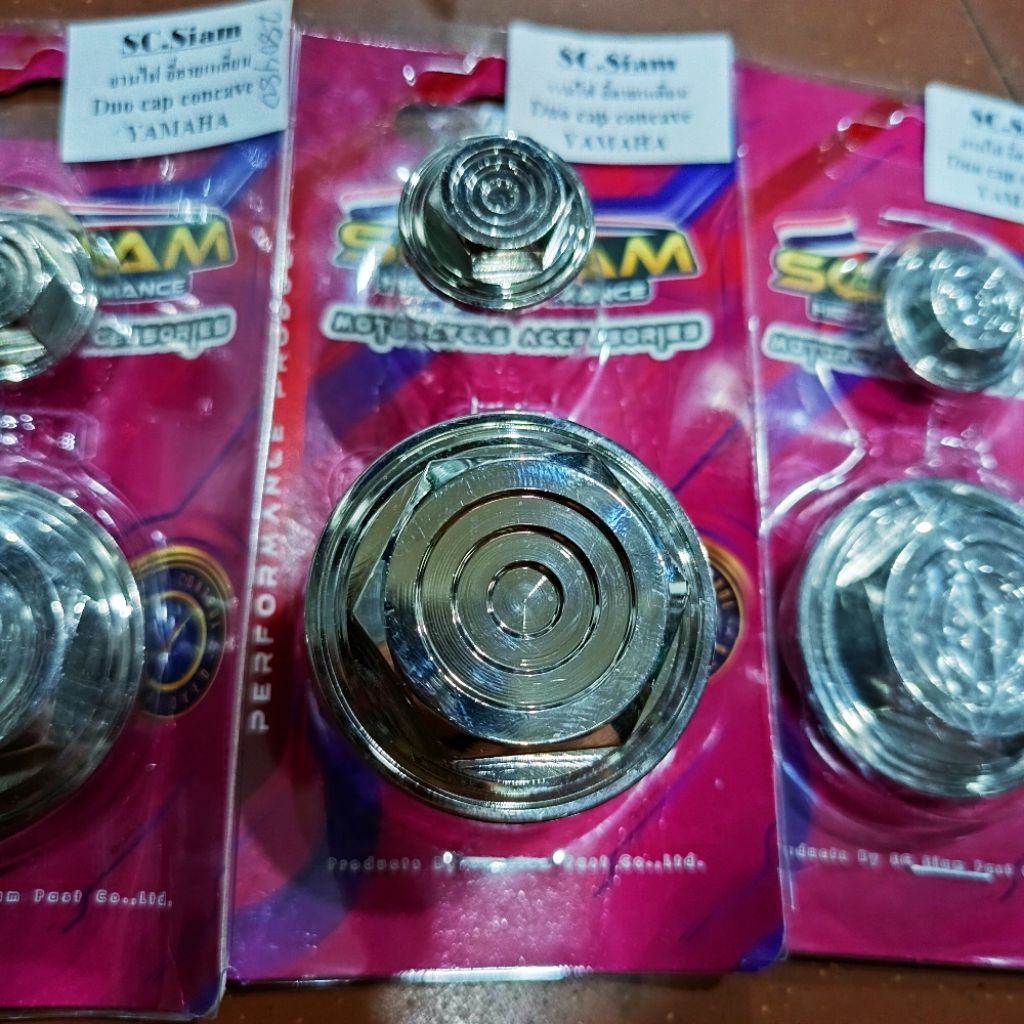 Sc Siam DUO CAP CNC CONCAVE (YAMAHA/HONDA) | Shopee Philippines