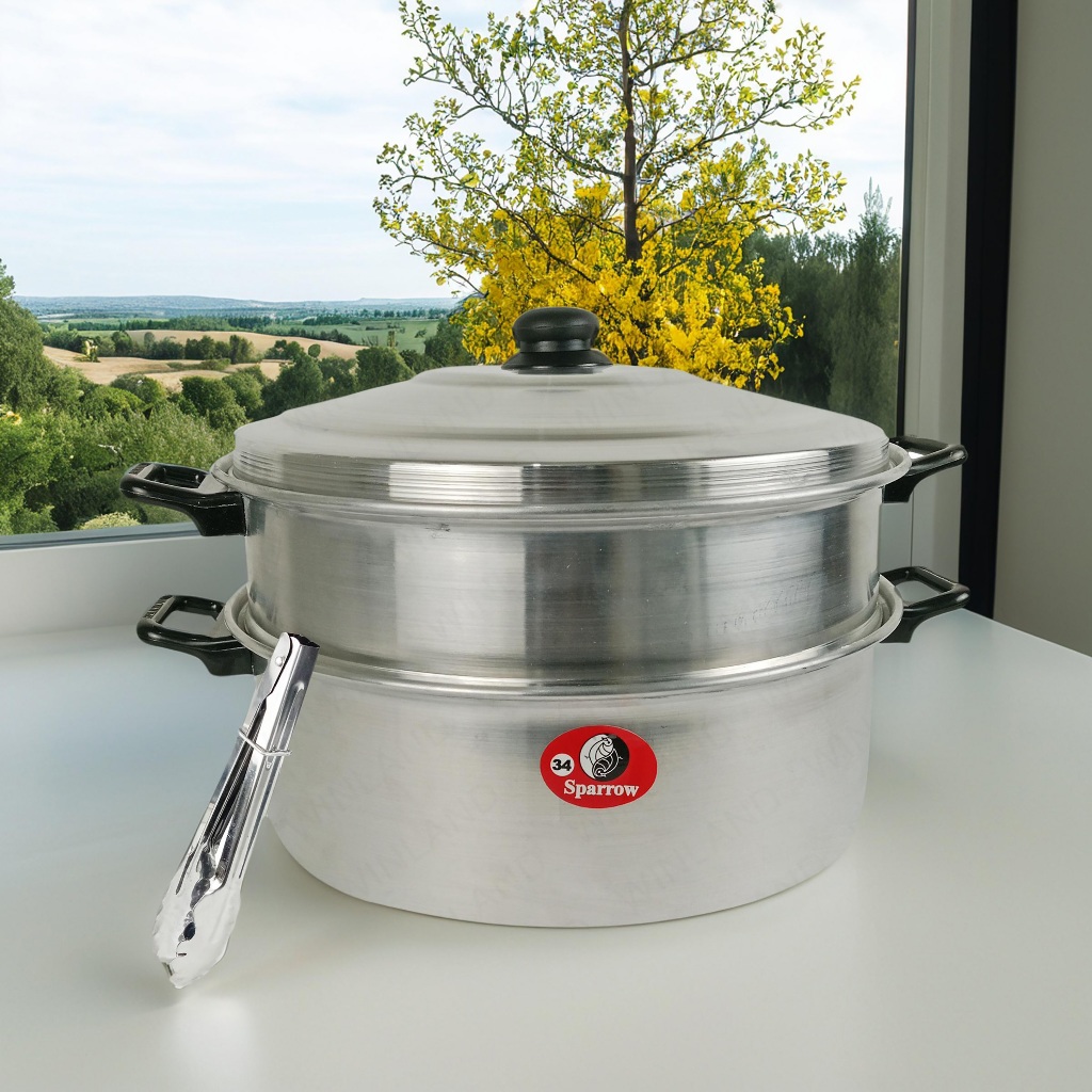 Sparrow by Winland 2-Layer Stainless Big Siomai Siopao Dimsum Puto ...