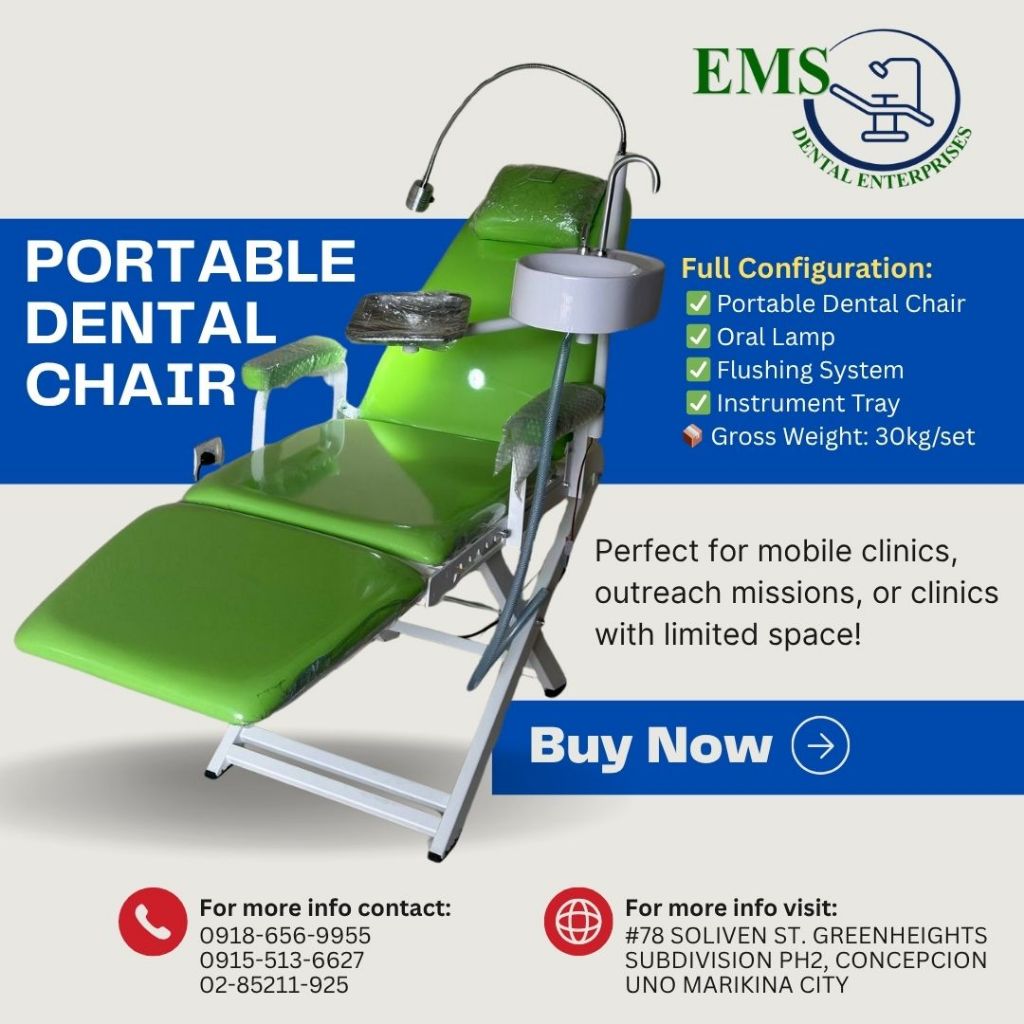 PORTABLE DENTAL CHAIR/MOBILE DENTAL CHAIR | Shopee Philippines